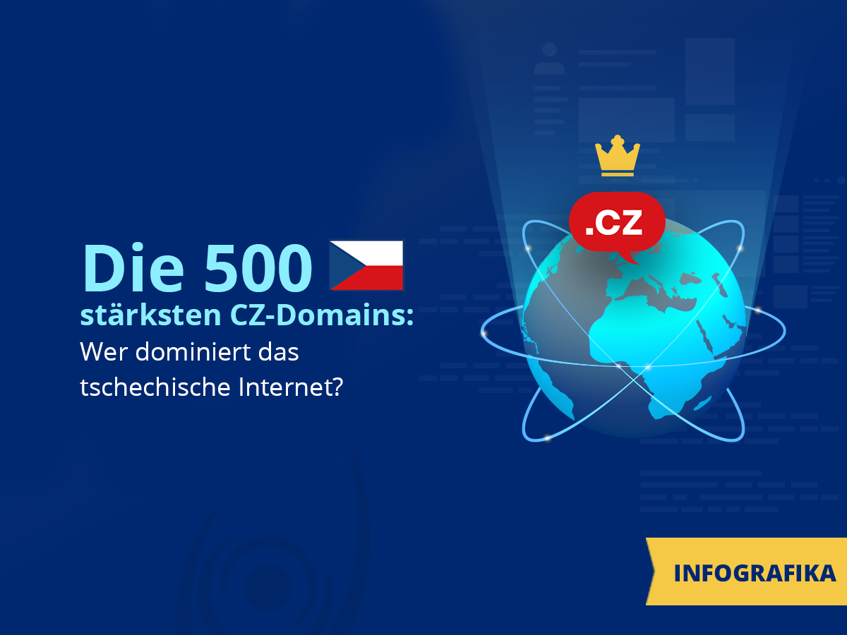 Die 500 stärksten CZ-Domains: Wer dominiert das tschechische Internet ...